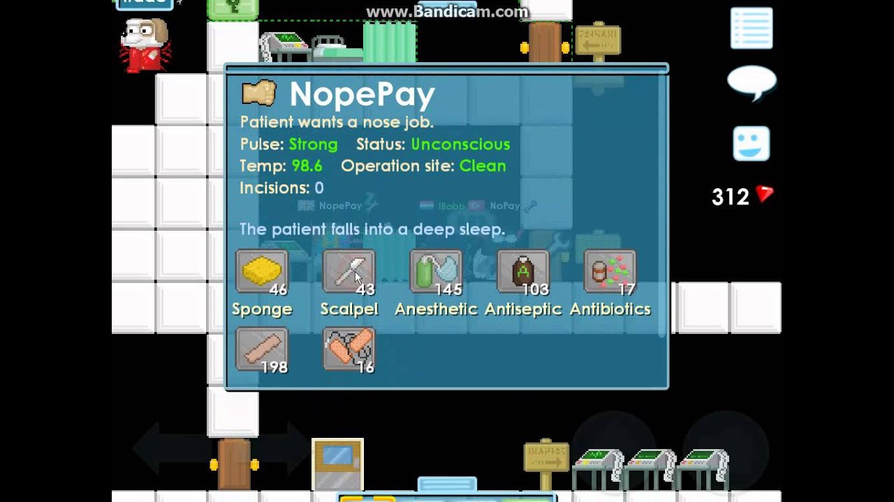 Growtopia surgery guide Nose job (self esteem issues) - YouTube