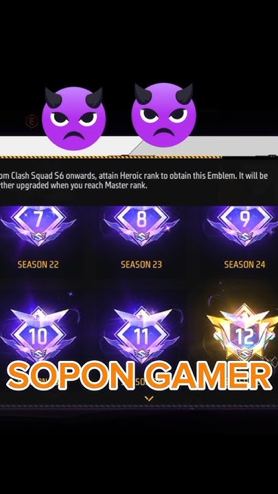 #SOPON GAMER #totalgaming #garenafreefire ##video # - YouTube