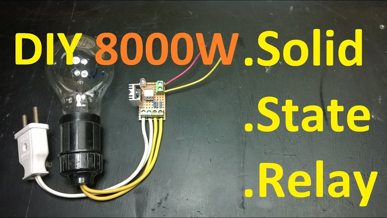 Diy Solid State Relay Circuit at Thomas Nickell blog