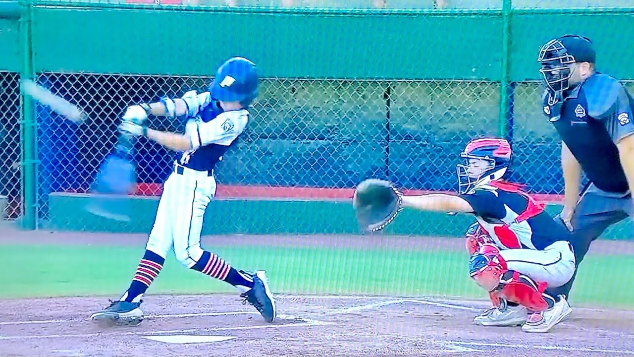 Brooks Shewey Base Hit - 2023 LLWS - Alaska vs Washington !!! - YouTube