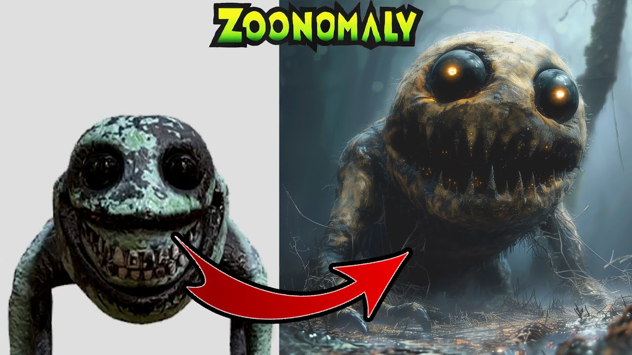Zoonomaly Game VS Real Life 😣 | All Character Comparison - YouTube