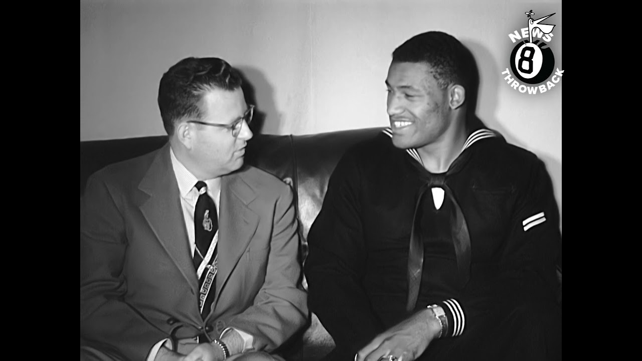 Olympic gold medalist boxer Ed Sanders 1952 - YouTube