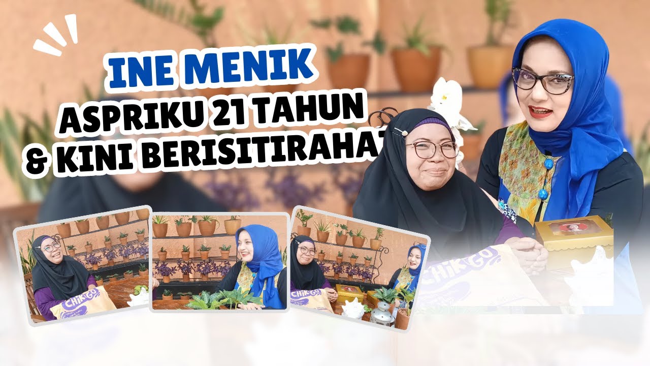 Marissa Haque Daily: 💚🌿 Ine Menik Aspriku 21 Tahun & Kini Berisitirahat, Sehat Selalu Men ...