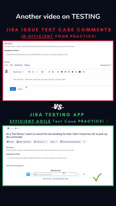 Do Not Add Test Cases As Comments In Jira Agiletesting Softwaredevelopment Softwaretesting