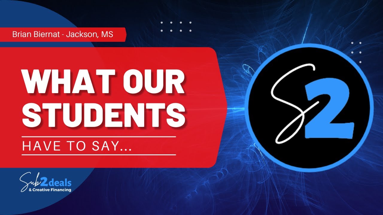 Testimonial from Sub2Deals Coaching Group Student Brian Biernat from ...