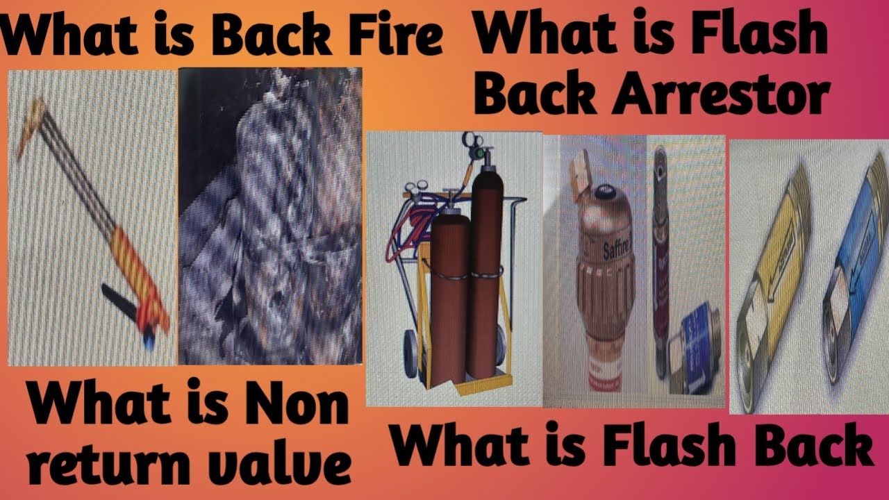 Flash Back |Back Fire |Non Return Valve|Flash Back Arrestor |Back fire ...