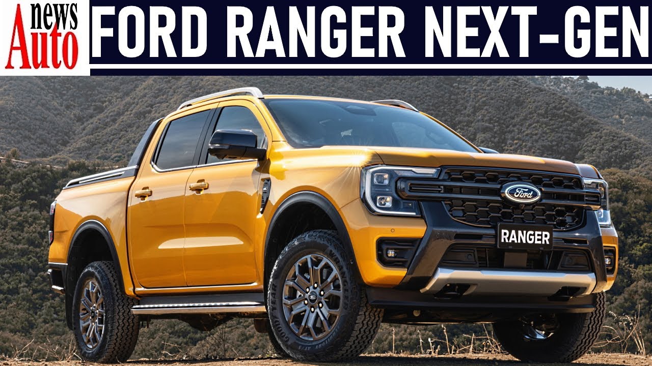 Ford Ranger Next-Generation (2023) - Walkaround | NewsAuto - YouTube