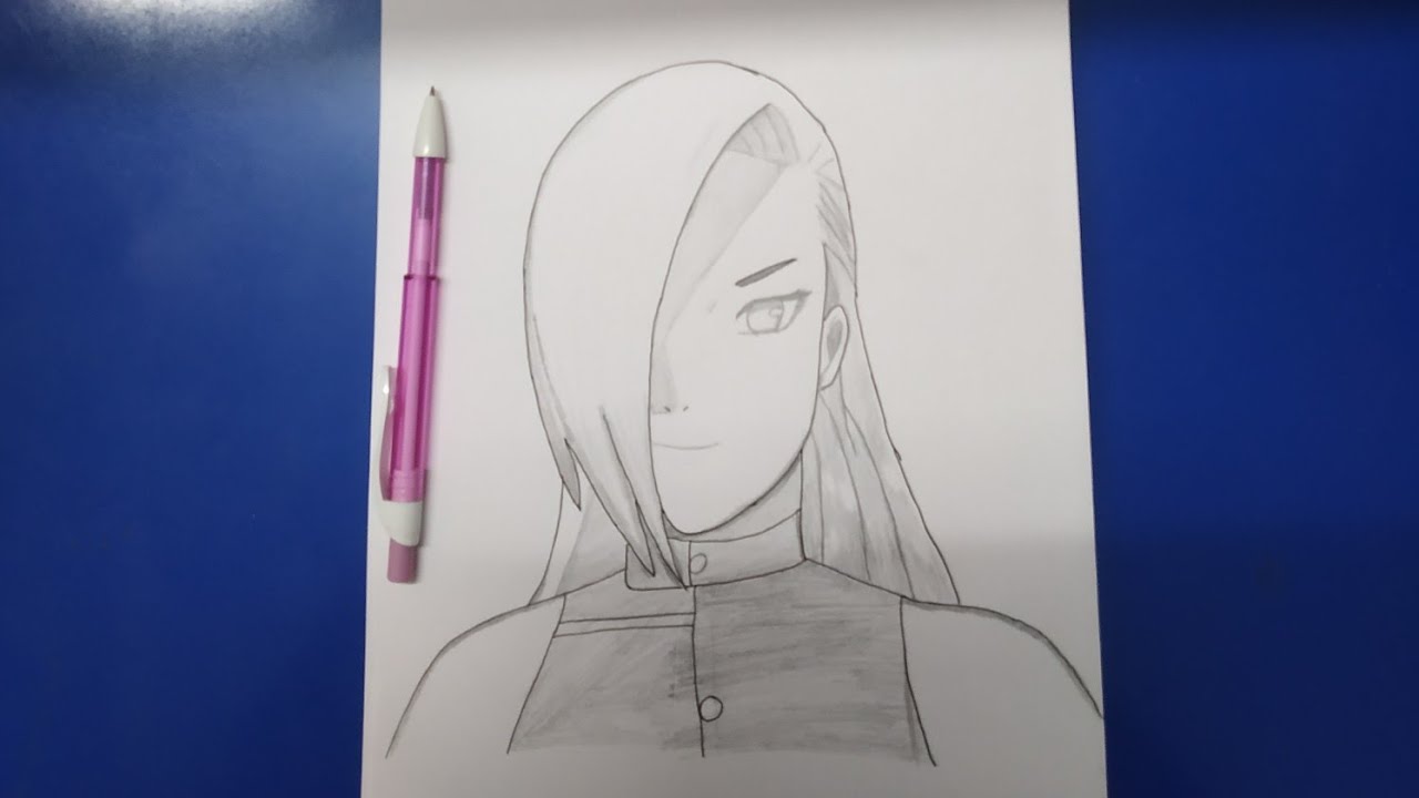 Drawing INO YAMANAKA (Naruto) - YouTube