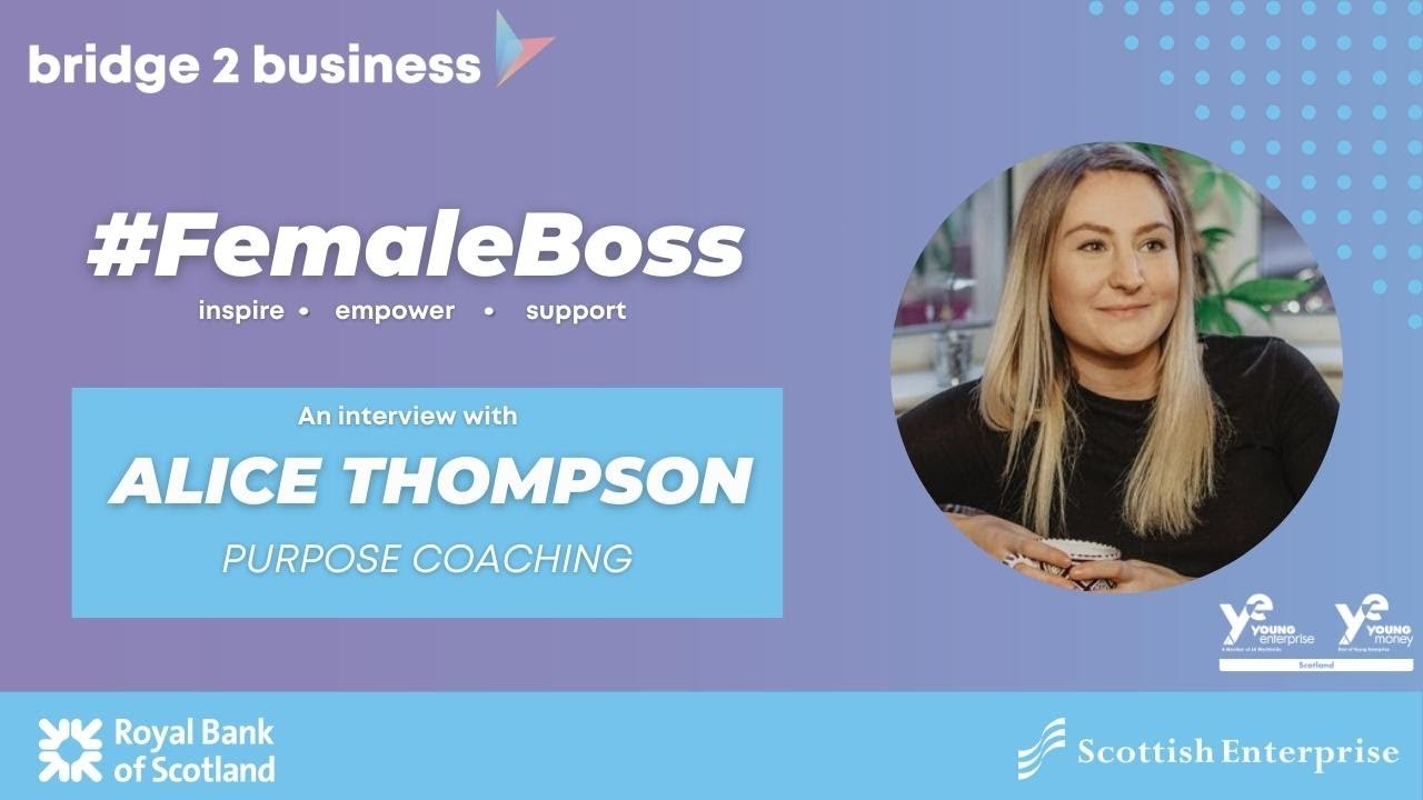 #FemaleBoss Interview - Alice Thompson - YouTube
