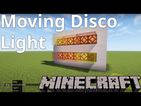 Minecraft: Moving Disco Light - YouTube