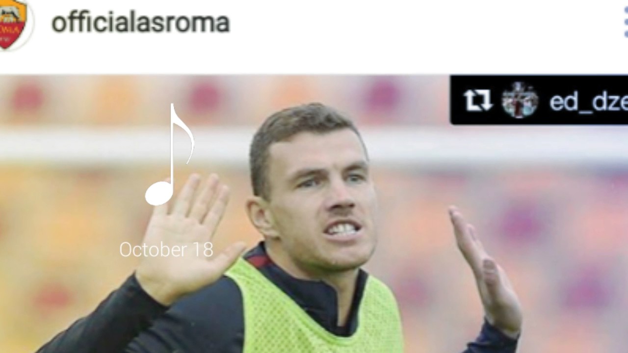 EDIN DZEKO MEME (TRY NOT TO LAUGH) - YouTube