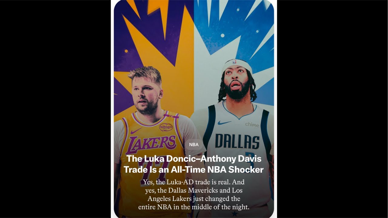 Thoughts on the Luka / AD trade!!! - YouTube