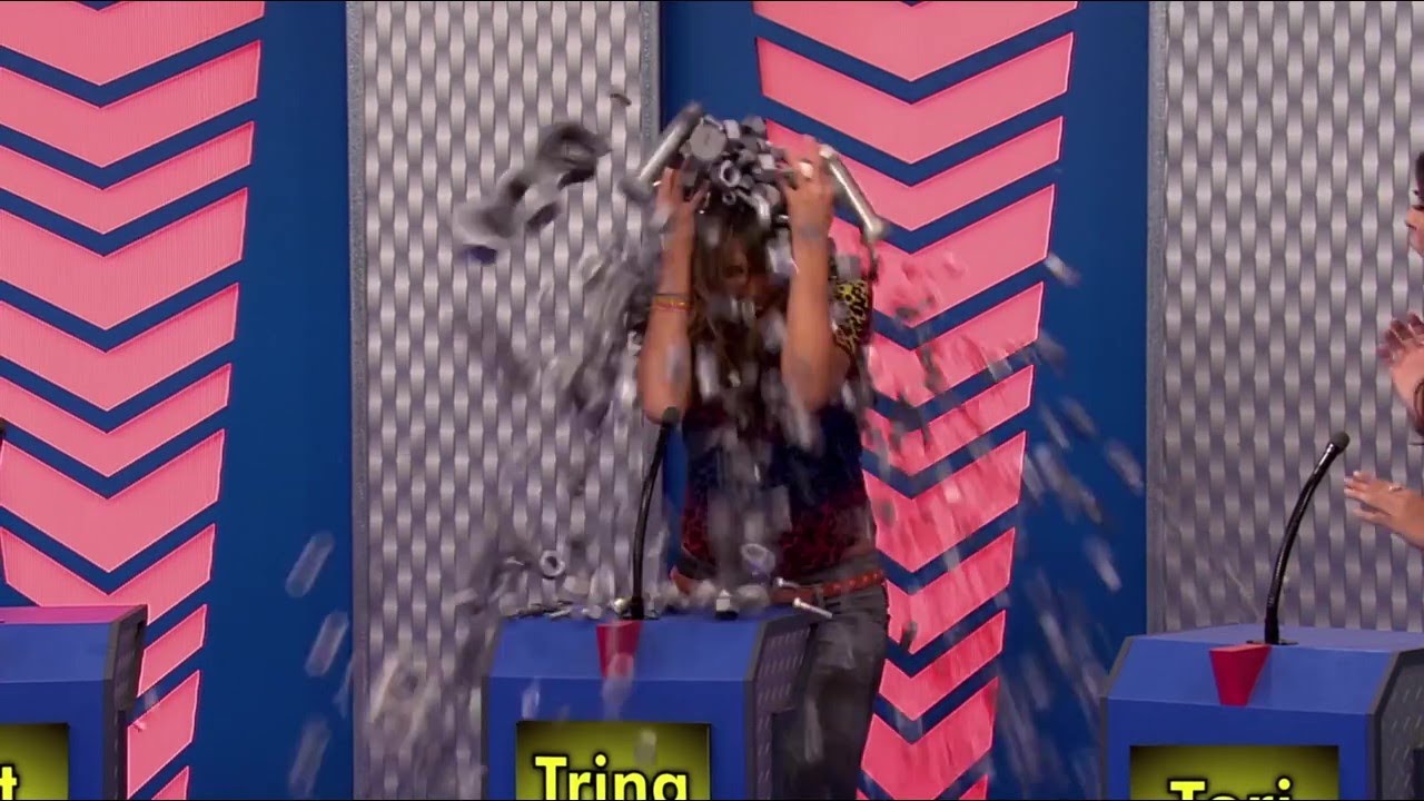 Trina got Doink on Brain Squeezers on Victorious - YouTube