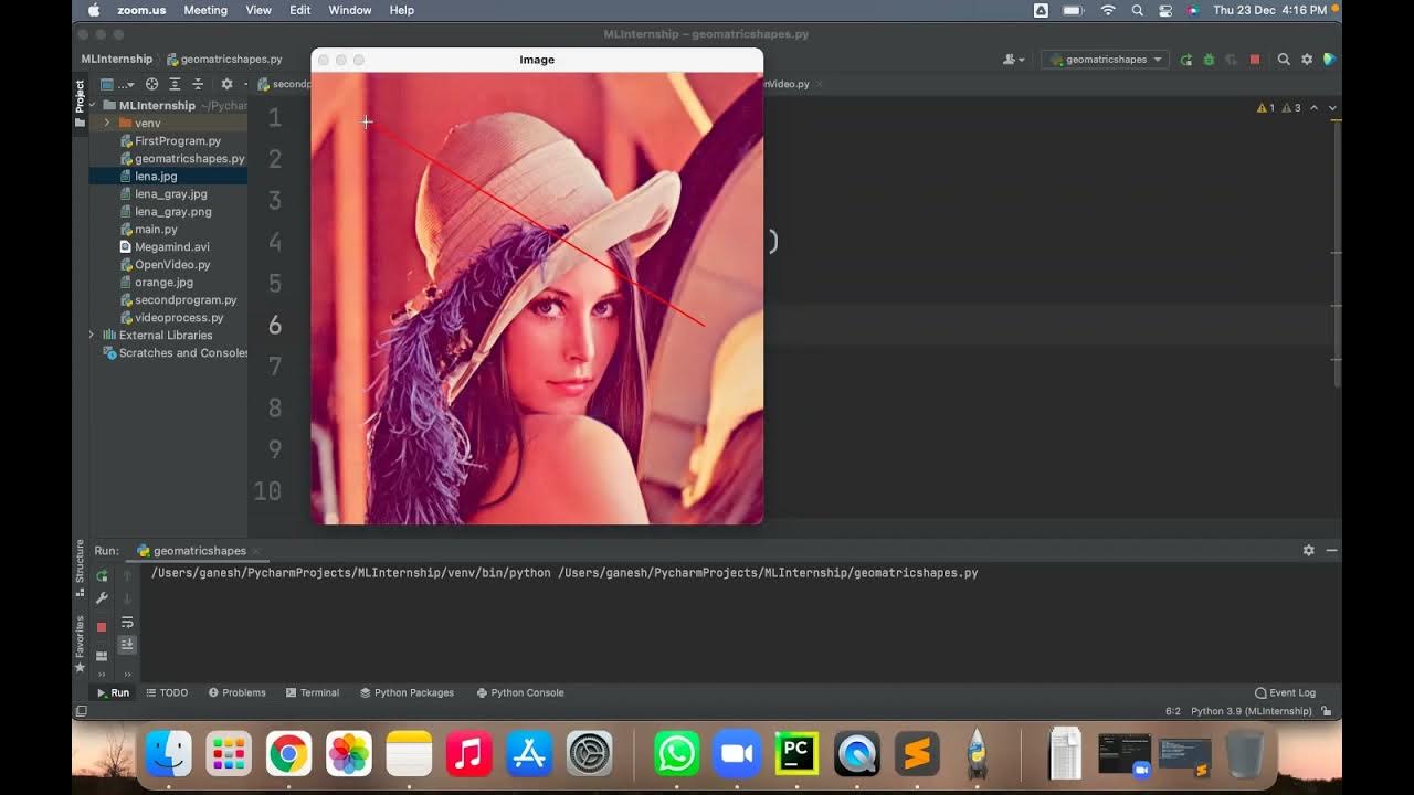 Tutorial 3: OpenCV Geometric Shapes Functions - YouTube