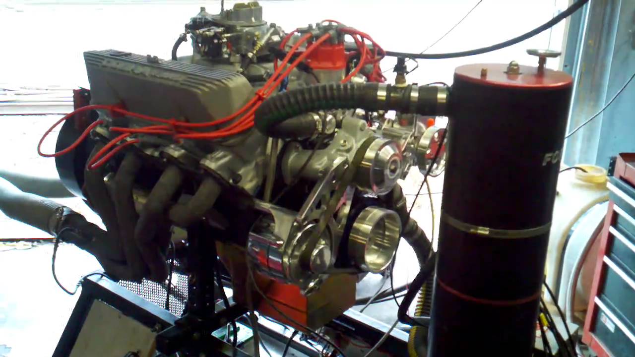 Ford FE 428 Dyno run - YouTube