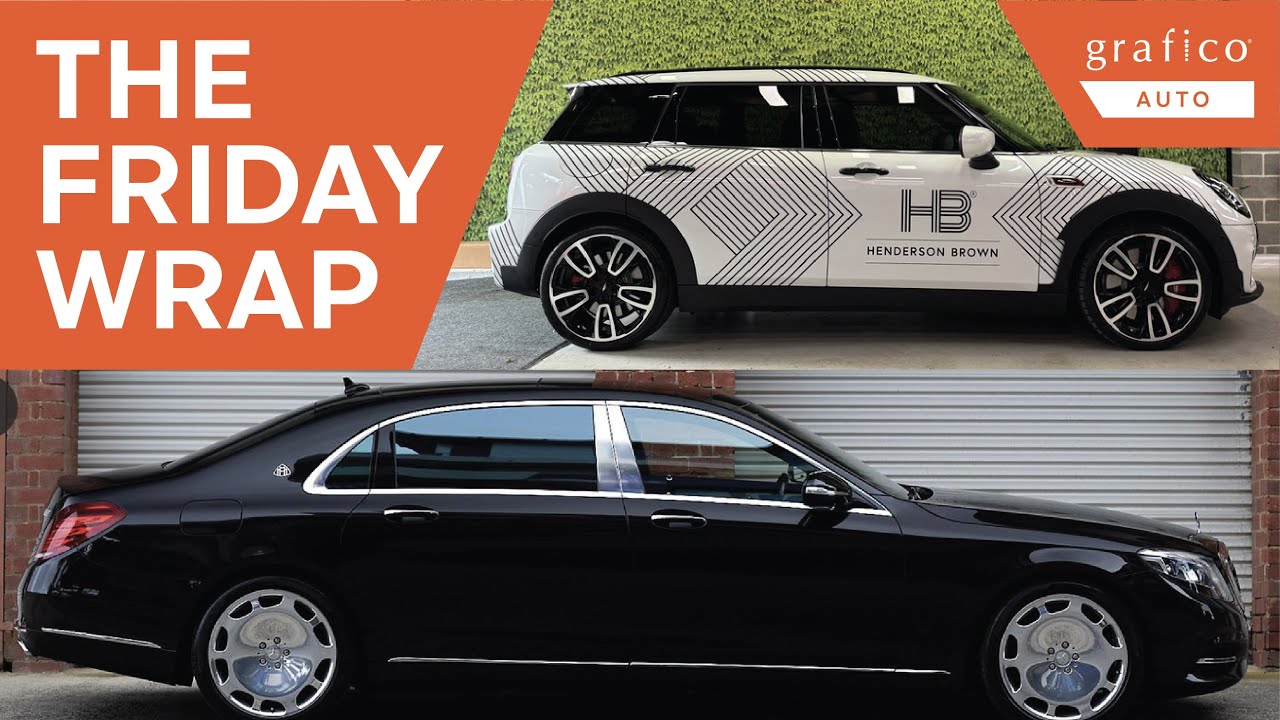 The Friday Wrap - Unwrapping a Maybach + Mini Clubman Geometric Wrap ...