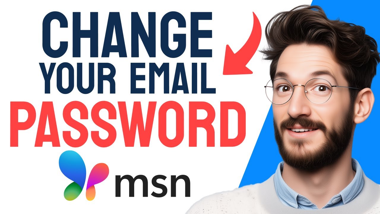 How to CHANGE Your MSN Email Password (Step by Step) 2025 - YouTube