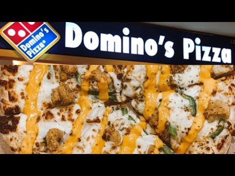 Dominos pizza | chicken dynamite pizza | jubail | SAUDI ARABIA 🇸🇦 - YouTube