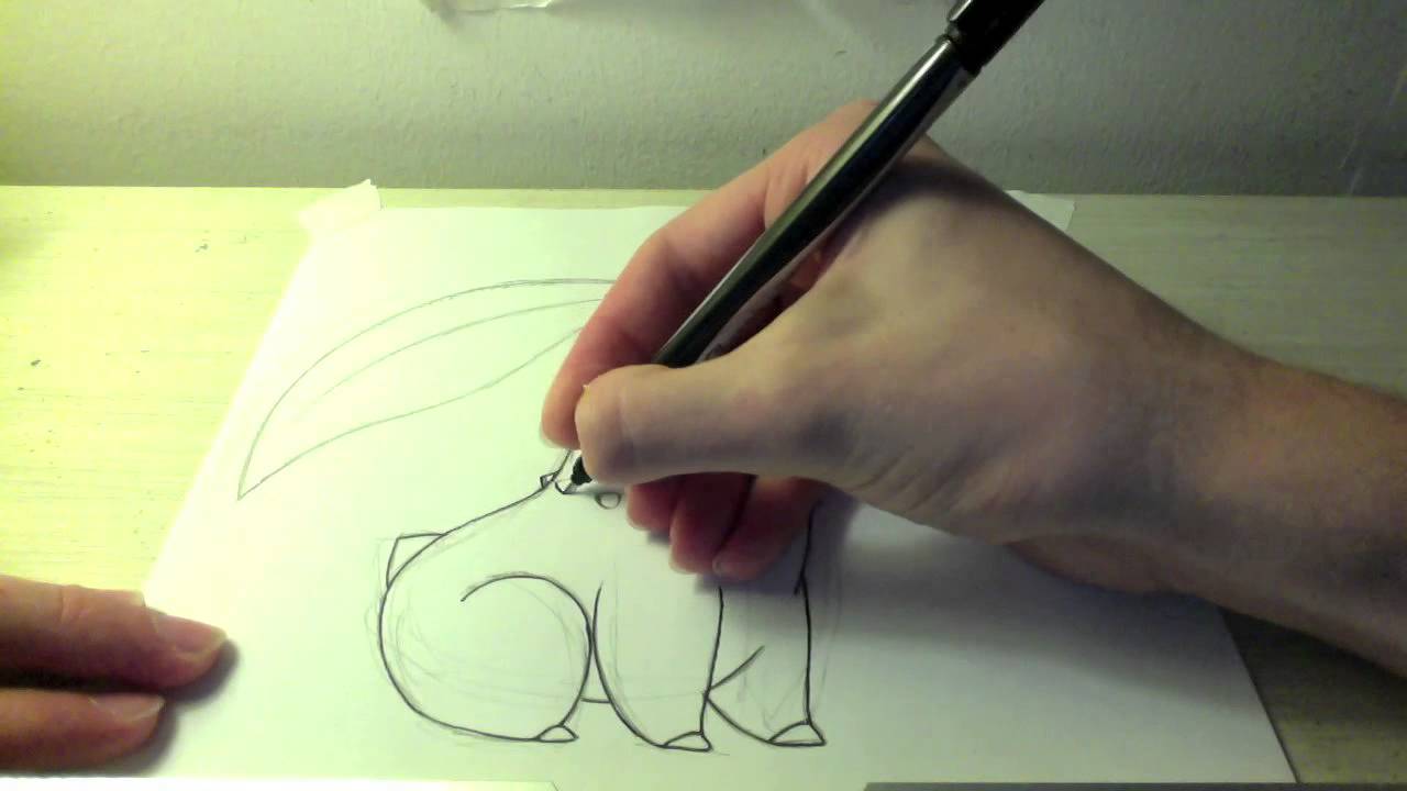 Drawing all the Pokemon: Number 152 Chikorita - YouTube