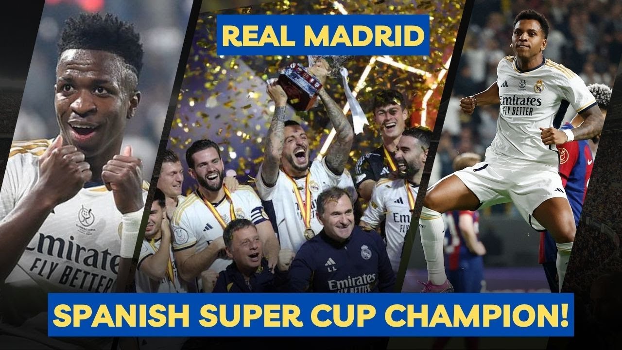 Real Madrid Highlights - Spanish Super Cup champions! - YouTube