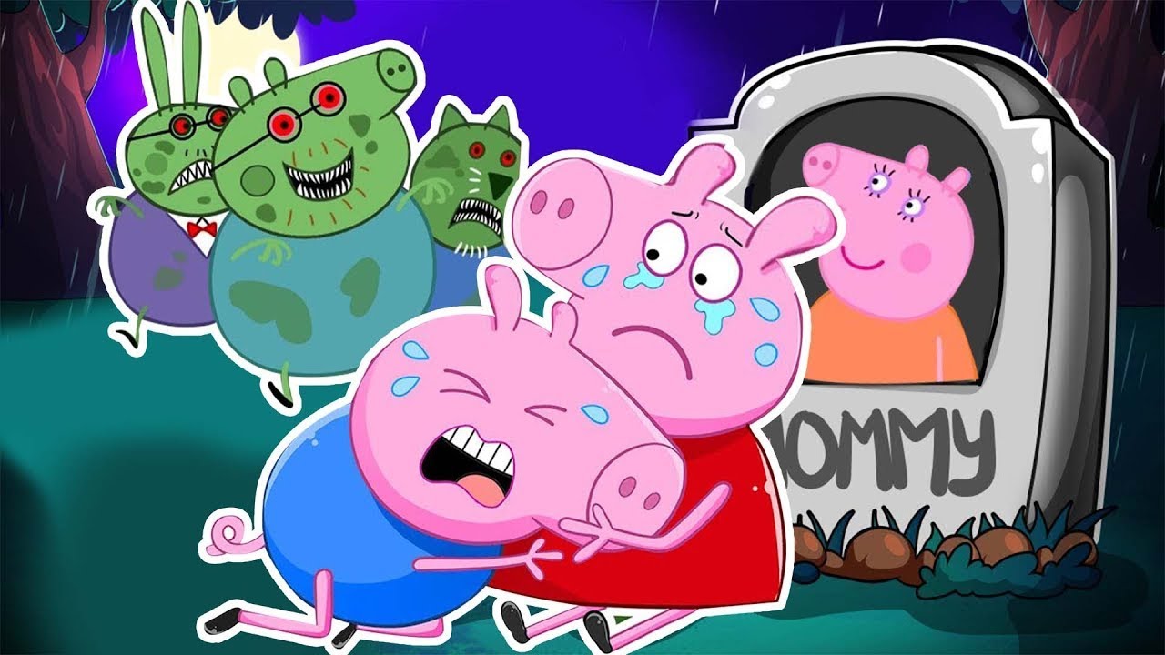 Daddy Pig is Zombie At The House Peppa Pig - Peppa Pig SAD Cartoon ...