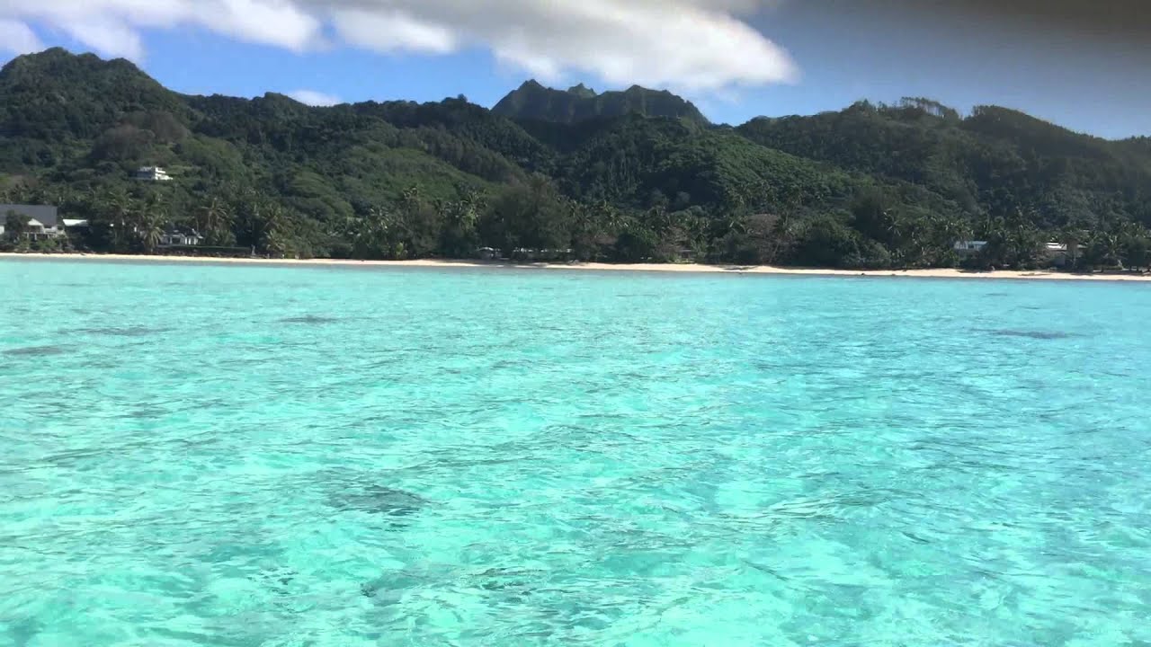 Cook Islands - Rarotonga Captain Tama's cruise 2015 - YouTube