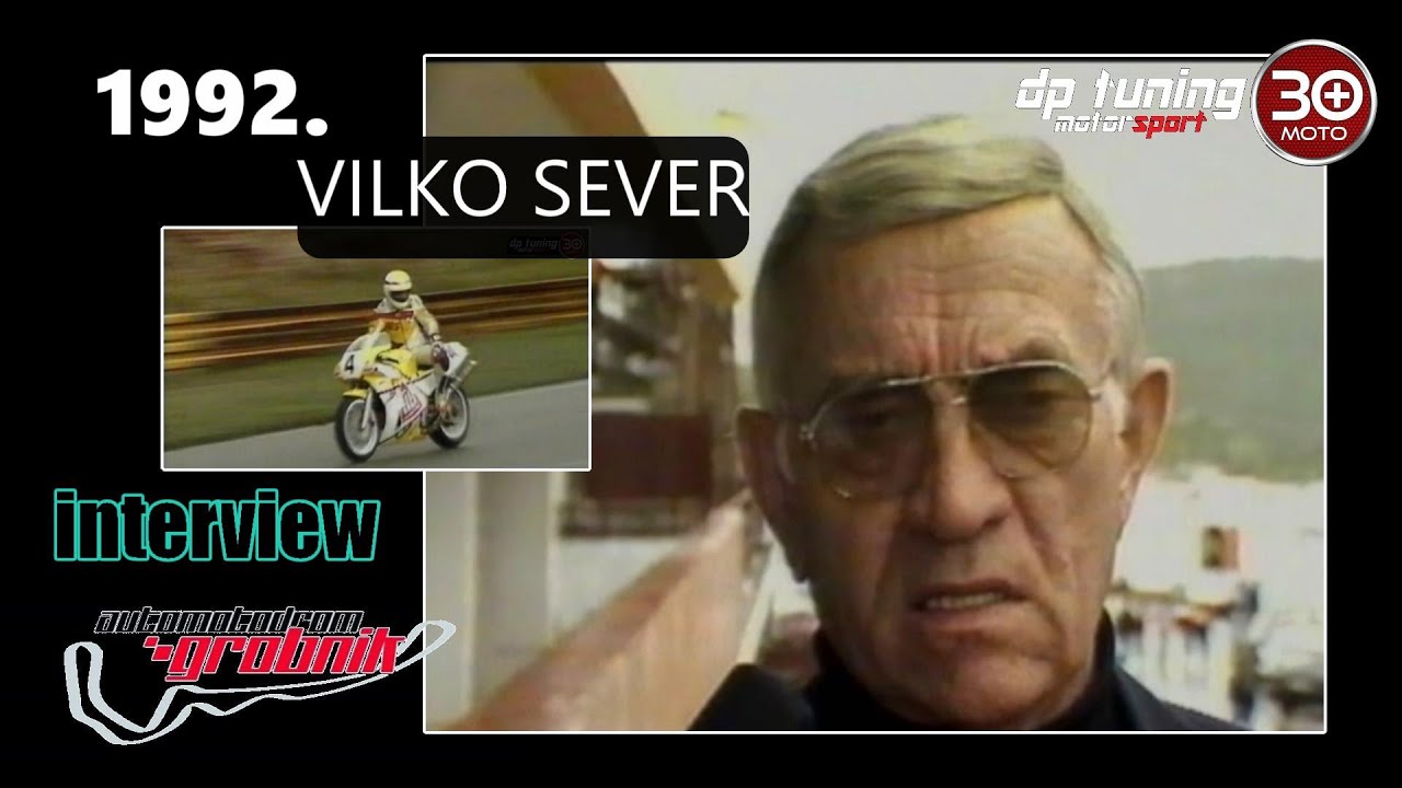 VILKO SEVER⏪INTERVIEW 1992 AUTOMOTODROM GROBNIK / ALPE-ADRIA MOTO UTRKA ...