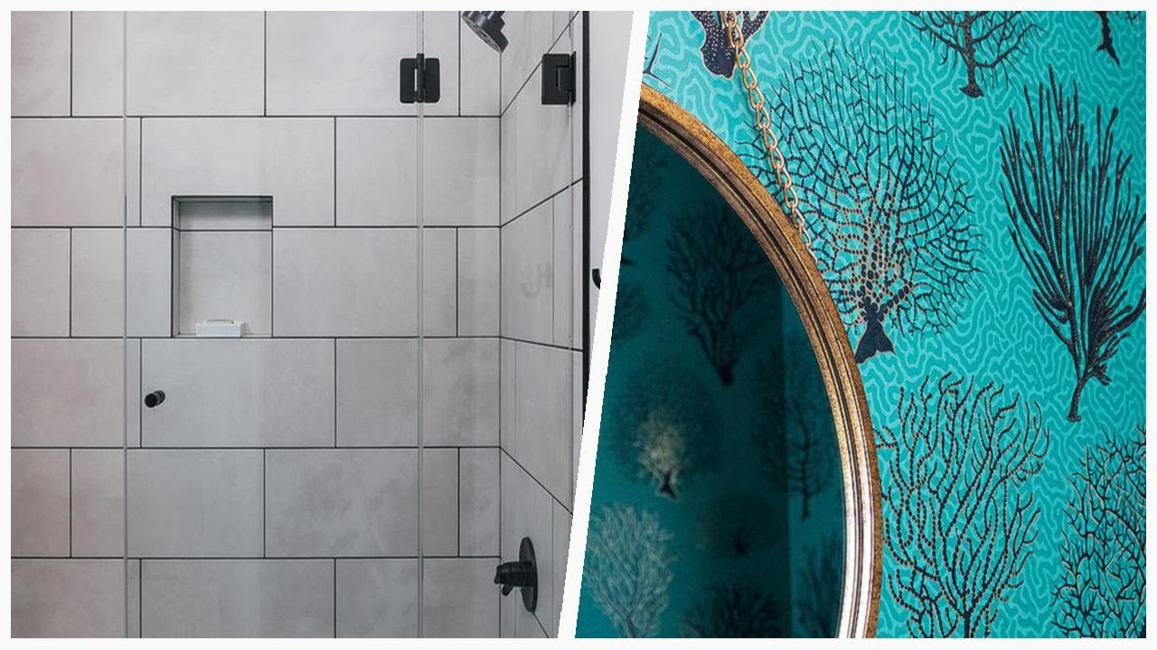 Elegant Turquoise & Black Bathroom Ideas for Small Spaces | Designer ...