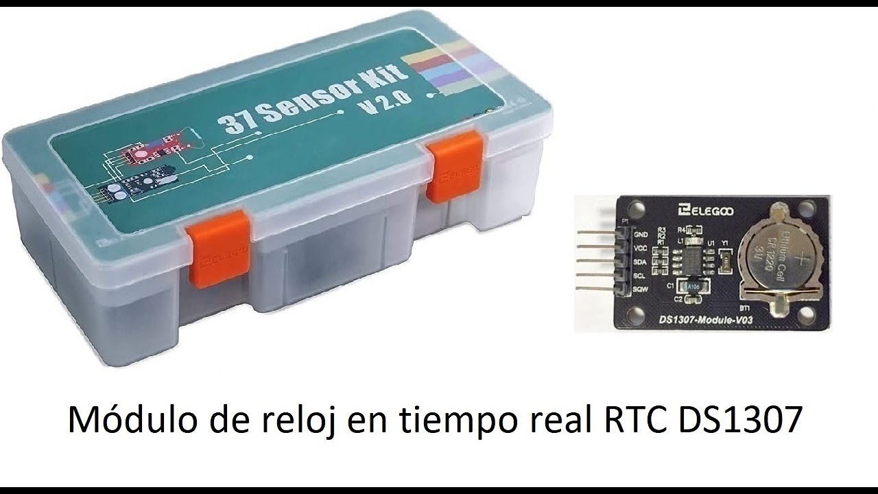 ELEGOO 🎯. SK 320: MÓDULO DE RELOJ EN TIEMPO REAL RTC DS-1307. - YouTube