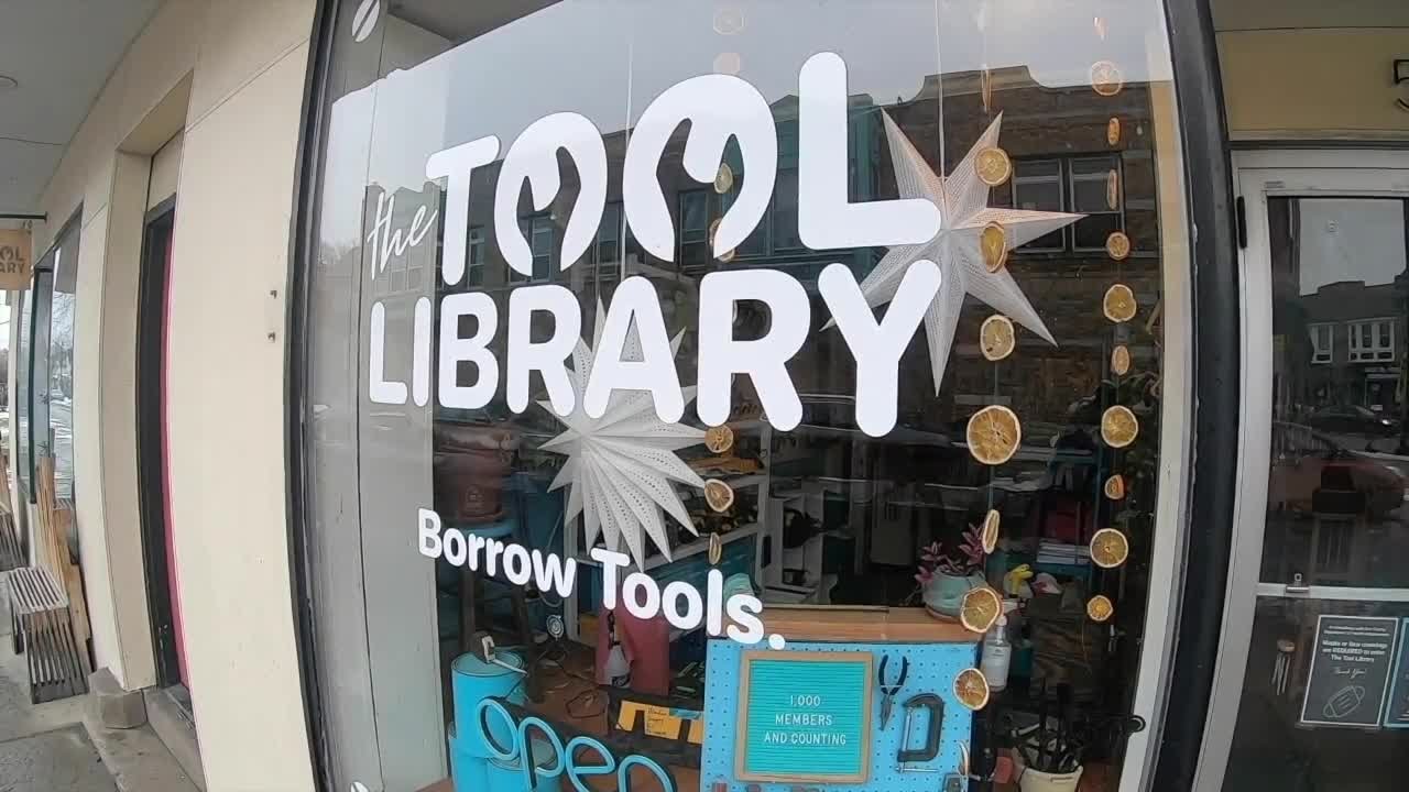 The Tool Library celebrates ten years of loaning tools - YouTube