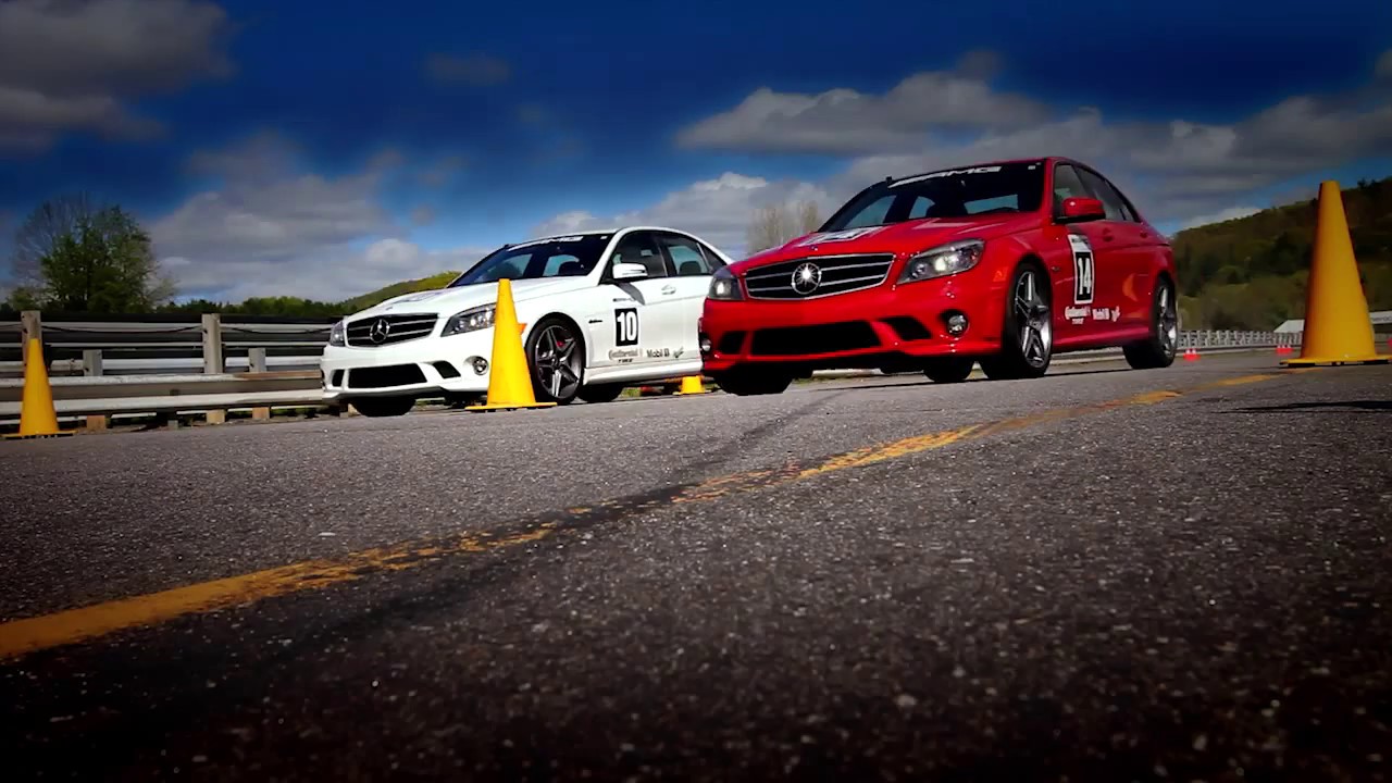 AMG Driving Academy EP3 - Slalom Driving - YouTube