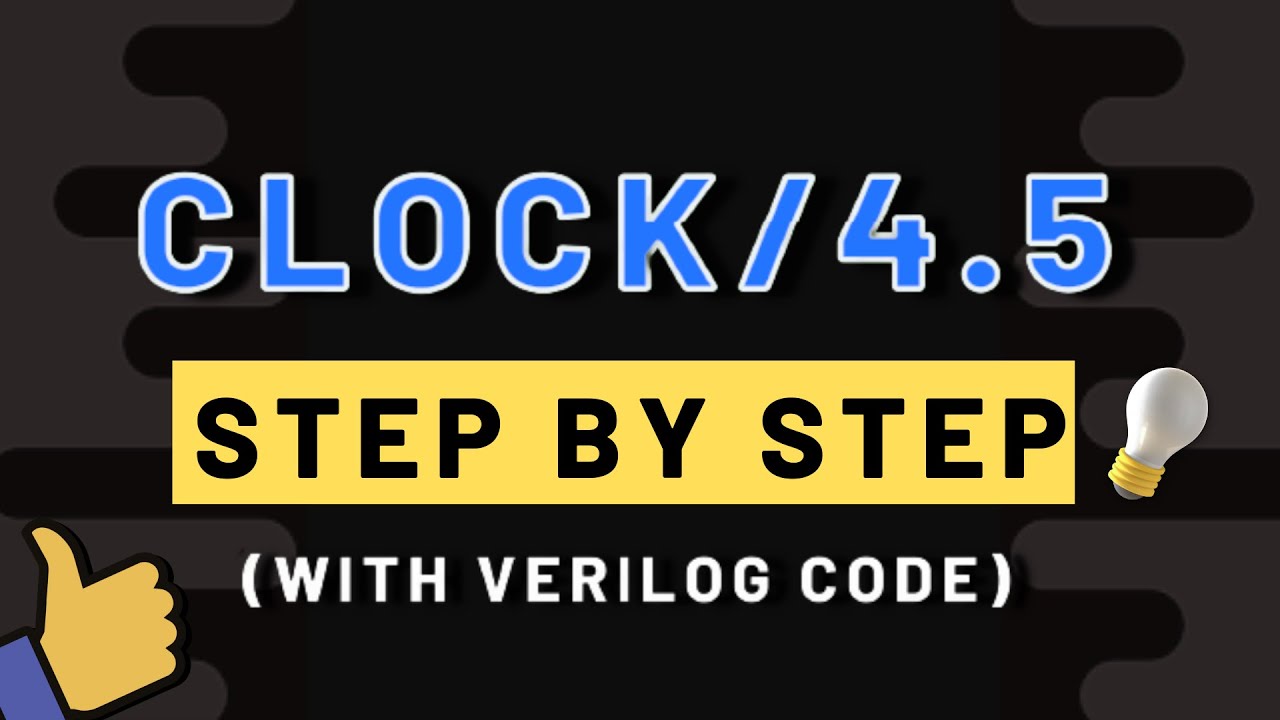 How To Design Clock Divided By 4 5 Explained YouTube how-to-design-clock-divided-by-4-5-explained-youtube