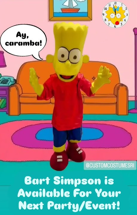 🔵ay Caramba🟡 Bart Simpson Available Parties Or Events Bartsimpson Costume Rhodeisland