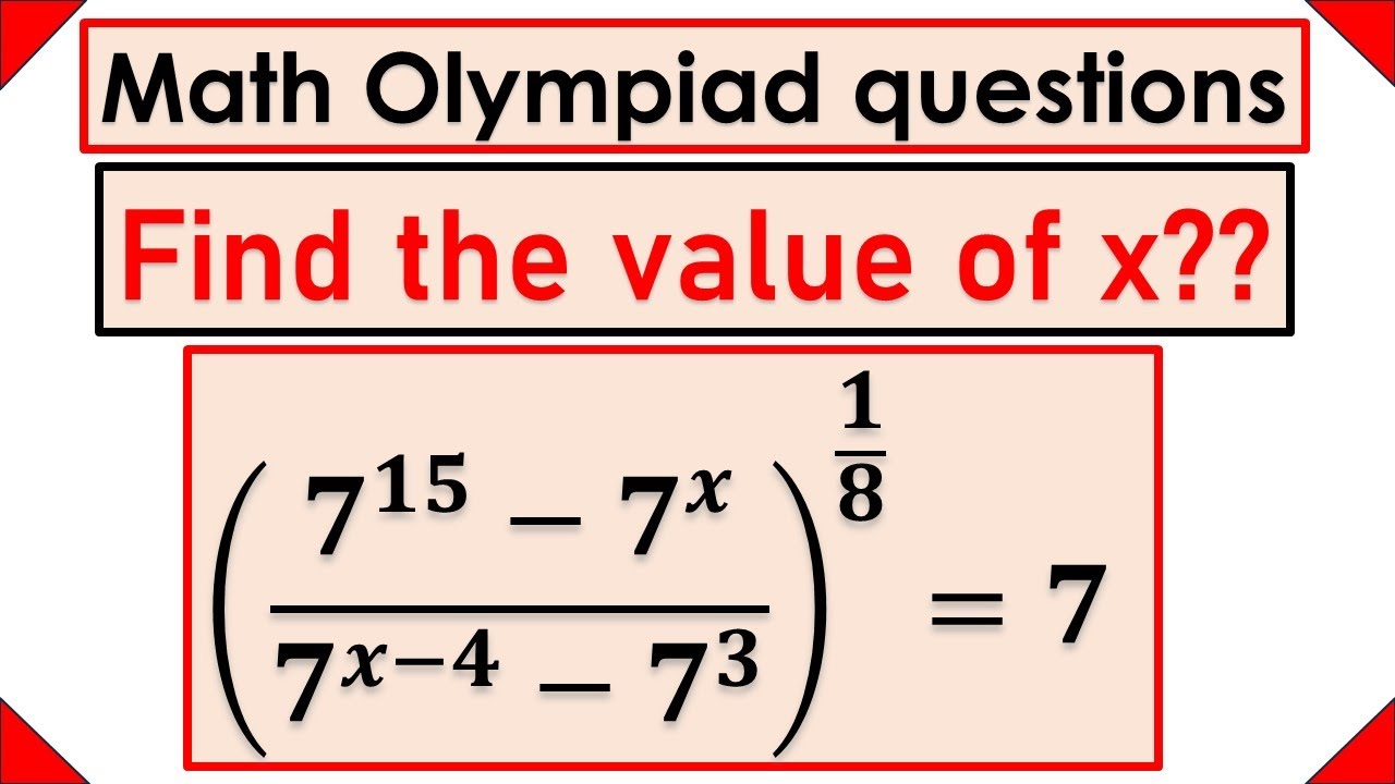 Math olympiad questions || viral math problems - YouTube