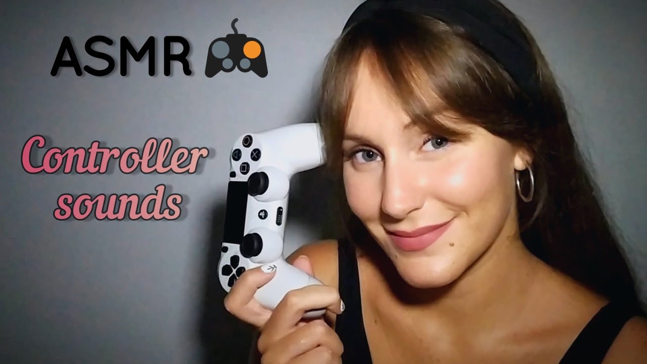 ASMR🎧 Sonidos de mando + Inaudible, Mouth sounds🎮👄(Vídeo para dormir ...