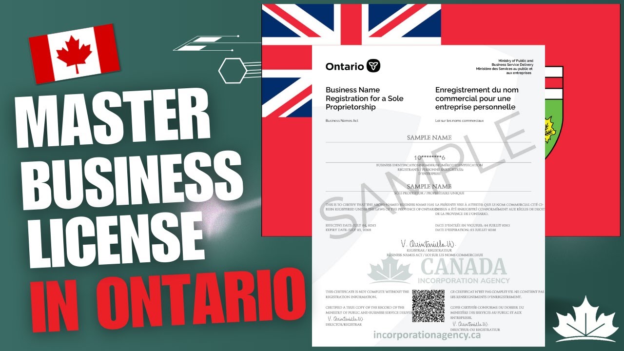 How to Register a Master Business License in Ontario | Step-by-Step ...