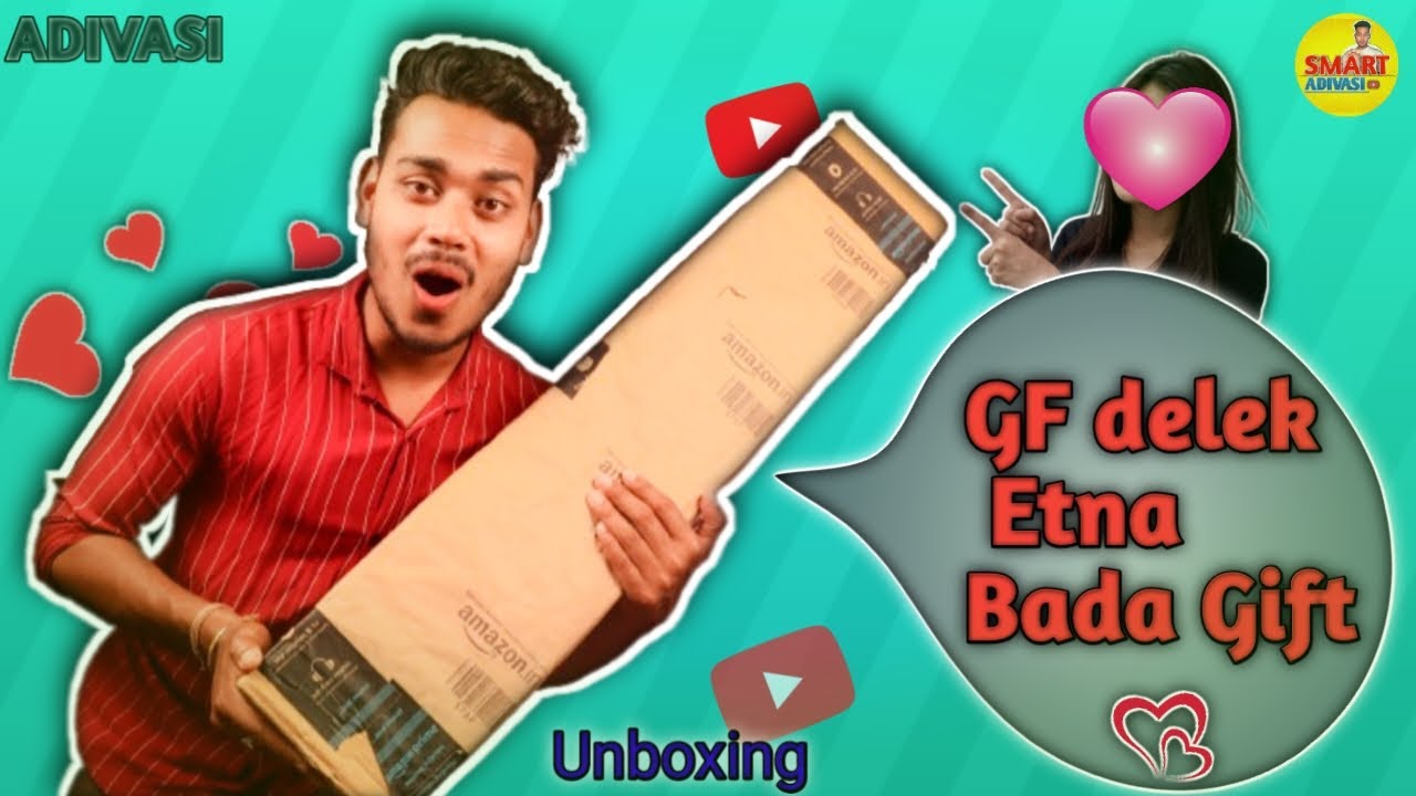 GF delek etna bada Gift 🎁💐 // Gf দেলেক এটনা বাড়া GiFt 😍// Unboxing ...