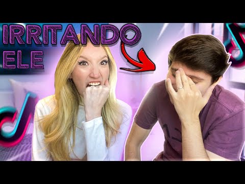 IRRITANDO MEU NAMORADO COM EXPRESSÕES DO TIKTOK | Zabetta Macarini