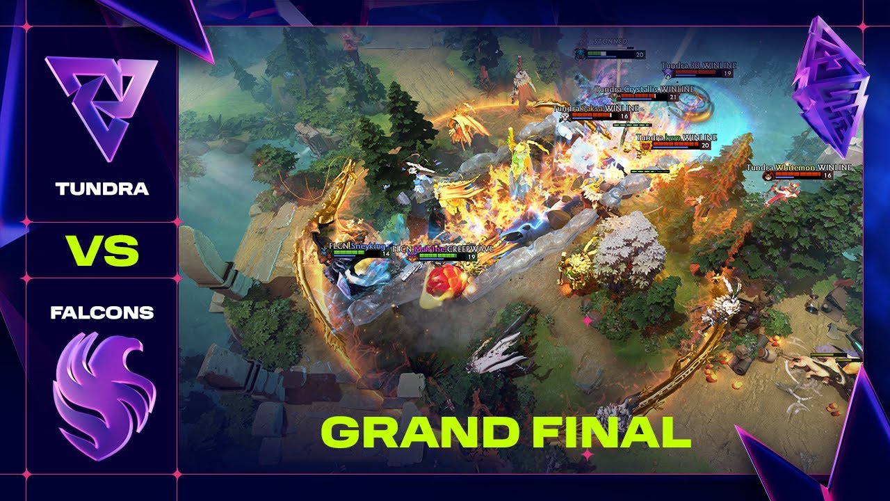 EPIC GRAND FINAL! FALCONS vs TUNDRA - Official Highlights - BLAST Slam ...