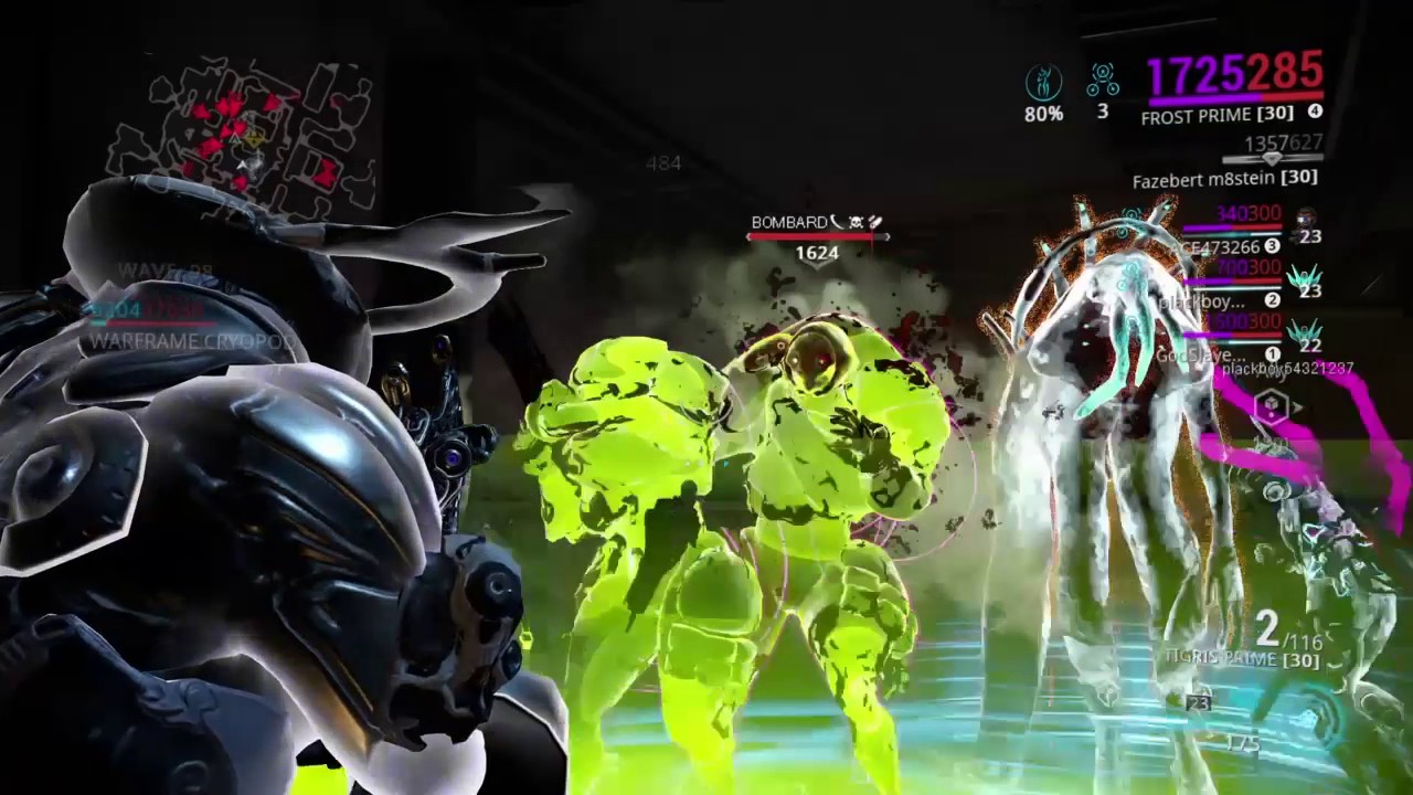 Warframe Wave 100 Hydron defense level 1000+ enemies - YouTube