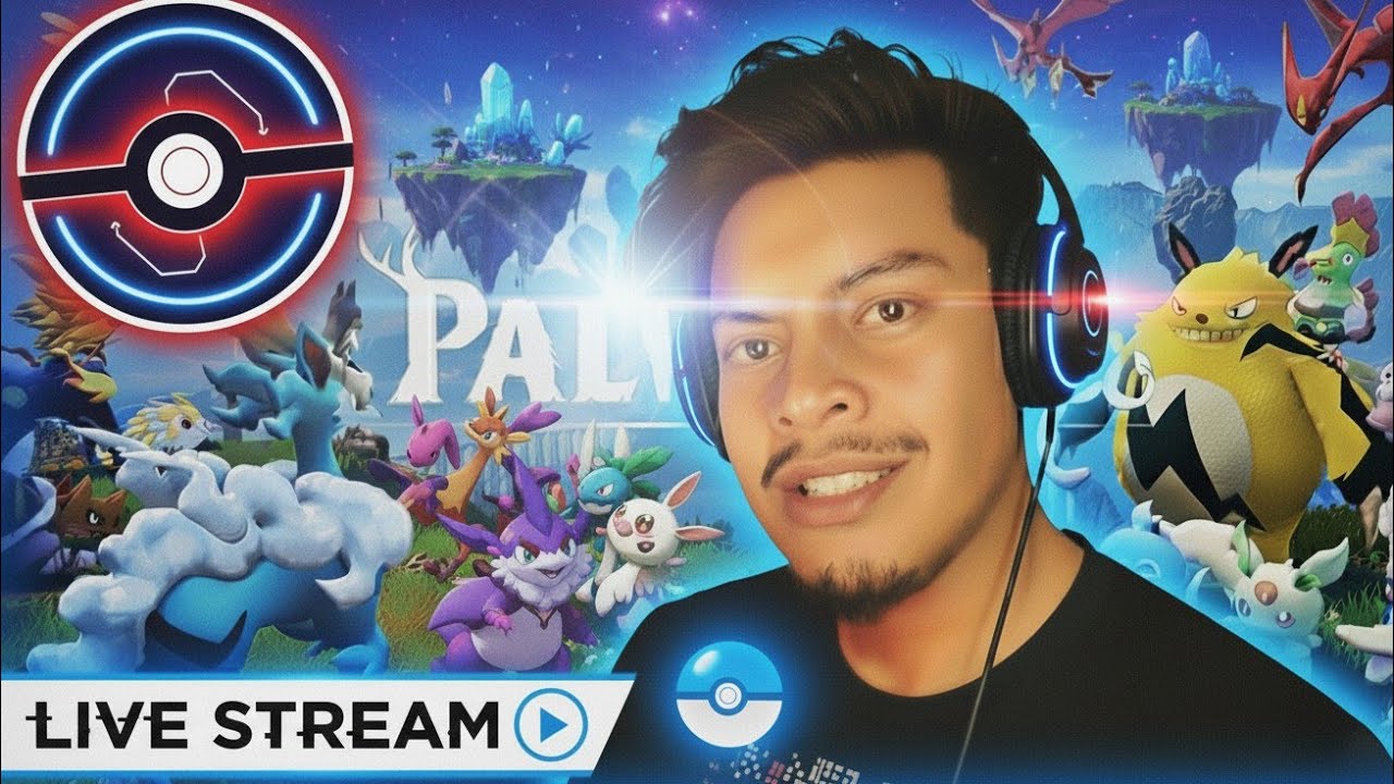 🏹 Playing Palworld LIVE – Catching Legendary Pals & Exploring the World ...