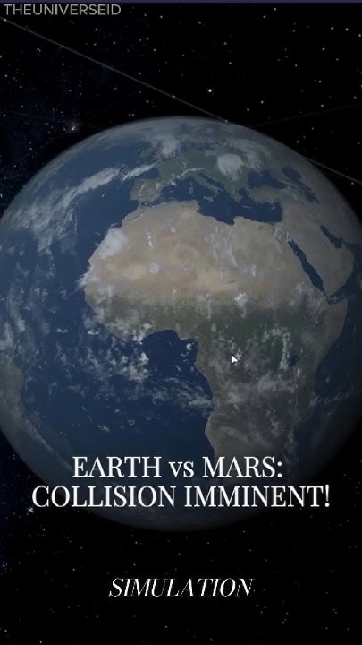 What If Earth Collides with Mars at 14,000 km Distance? 🌍💥 | Universe Sandbox 2 - YouTube