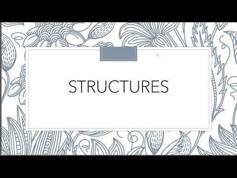 STRUCTURE : Introduction & Declaration - YouTube