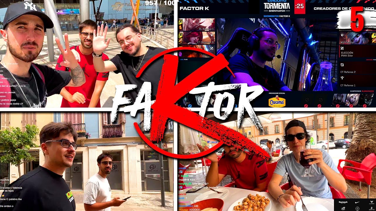 FACTOR K ESPECIAL Nuestro PRIMER PRESENCIAL Desde GAMEPOLIS Send0o