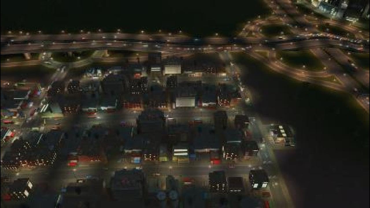 Cinematic View - Cities Skylines Remastered Trial City - YouTube