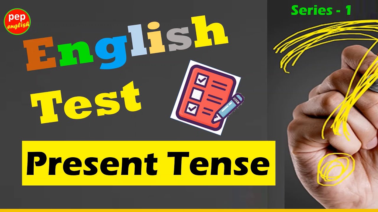 Present Tense Test | English Test | Grammar test for beginners ...