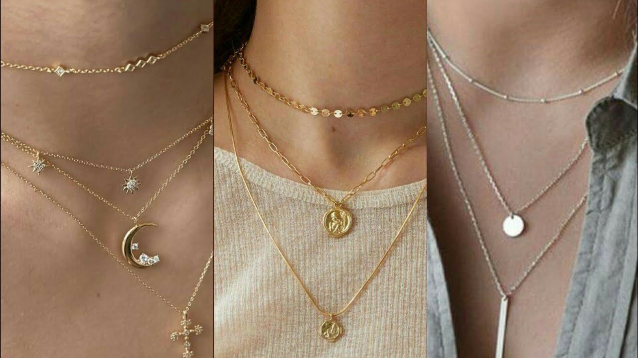 TOP design beautiful and stylish necklace - YouTube