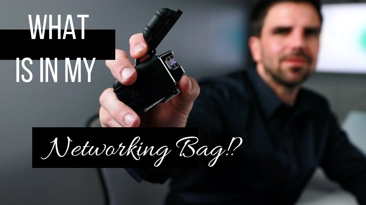 What is in my Networking Bag!? - YouTube