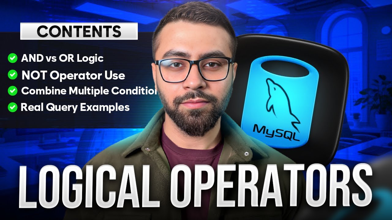 SQL Logical Operators Made Easy | AND, OR, NOT Explained for Beginners - YouTube