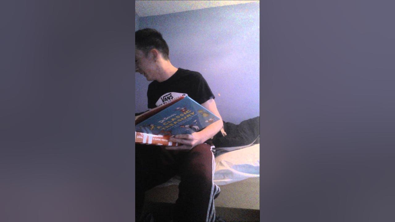 Guy with tic disorder/tourettes reads Dr. Suess - YouTube